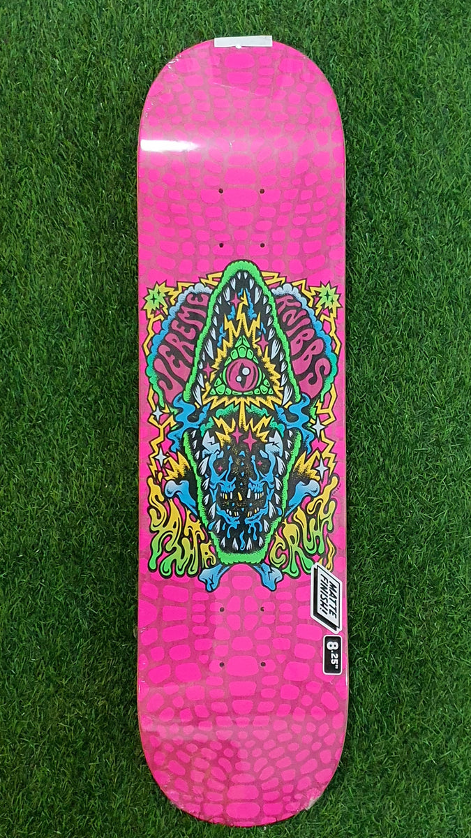 Santa Cruz - 8.25" Jereme Knibbs Gator Trip Pink Skateboard Deck – SHOP ...