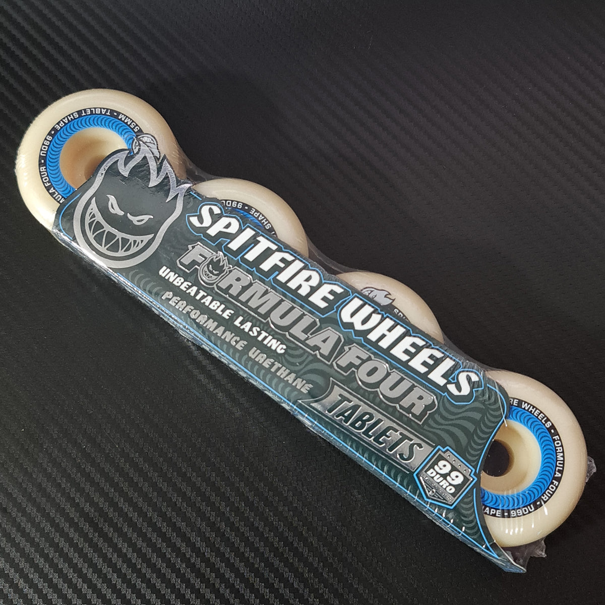 Spitfire - 55MM 99DU Formula Four Tablets Blue Skateboard Wheels – SHOP ...